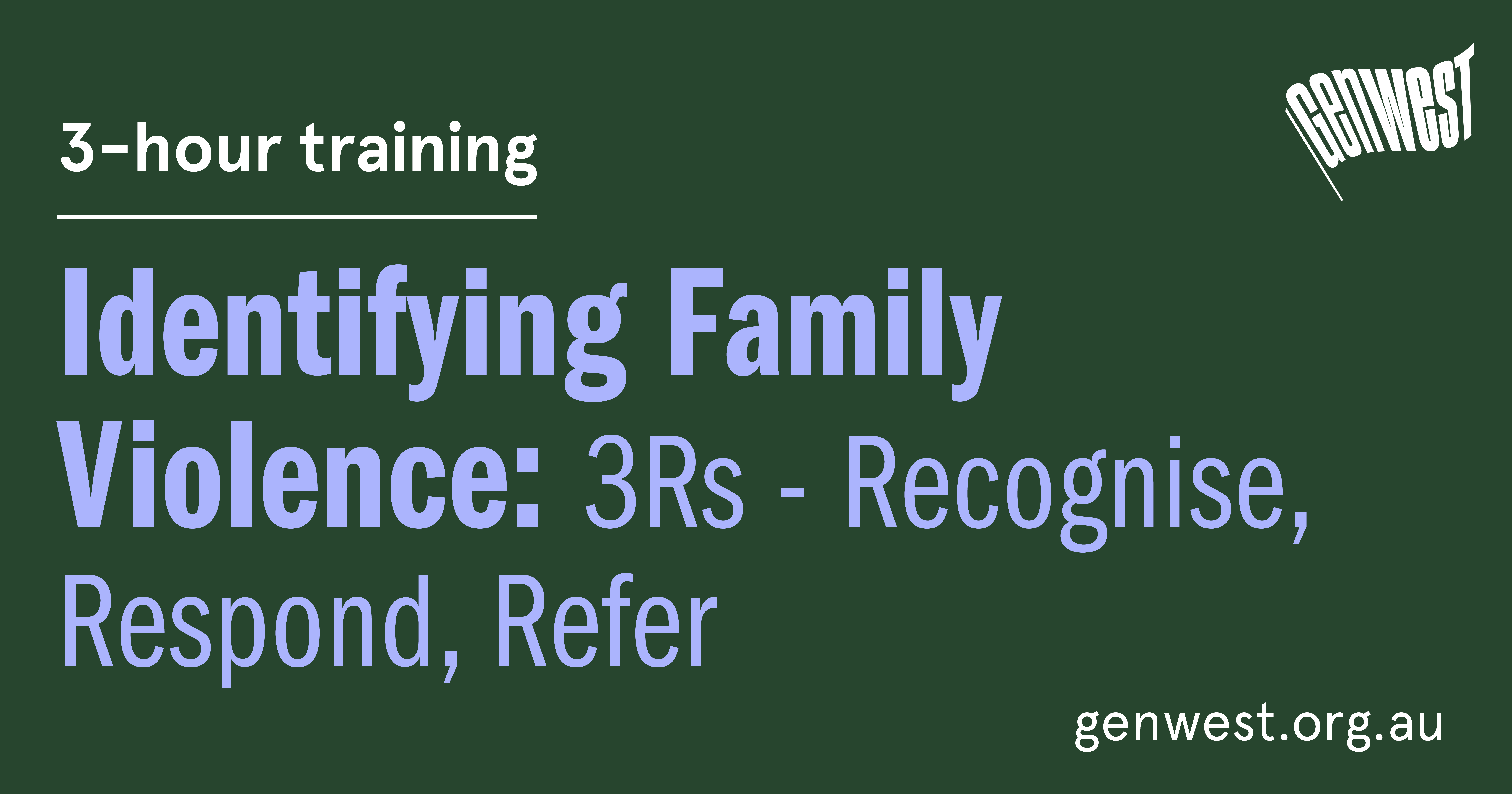 Family Violence, Prevention and Response | Book training | Training ...