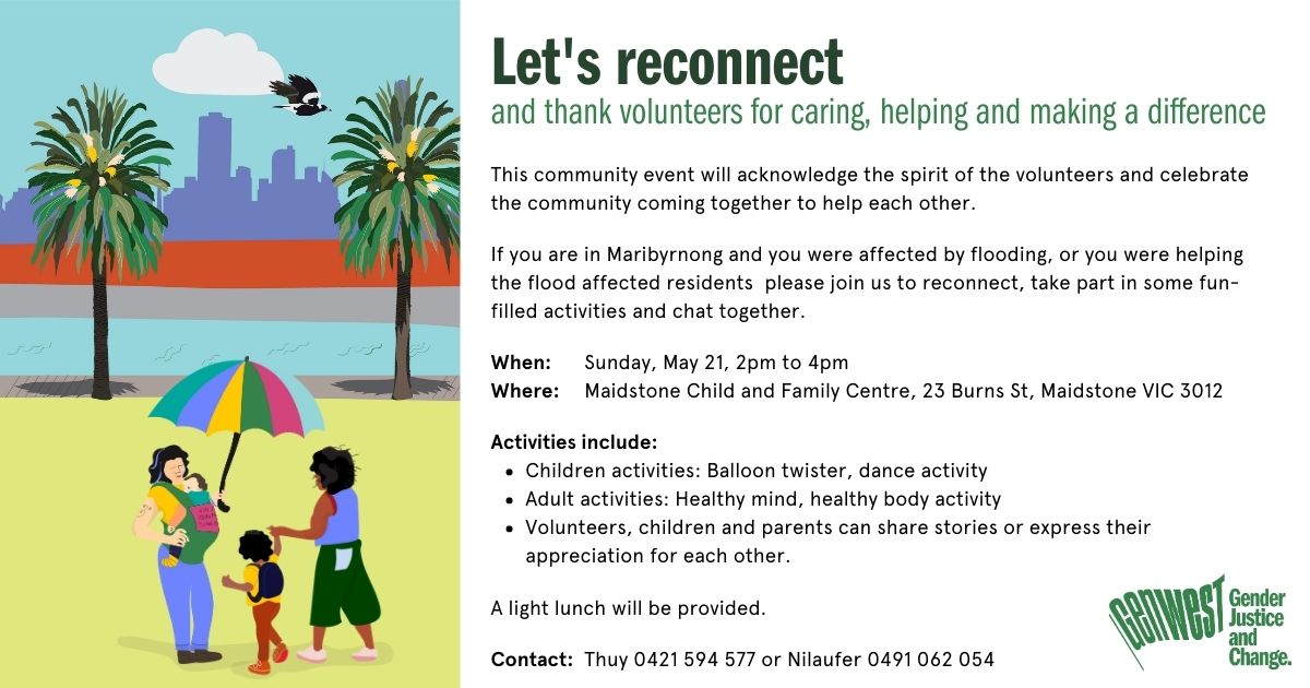 Let's Reconnect: National Volunteer Week| News and Events | Genwest