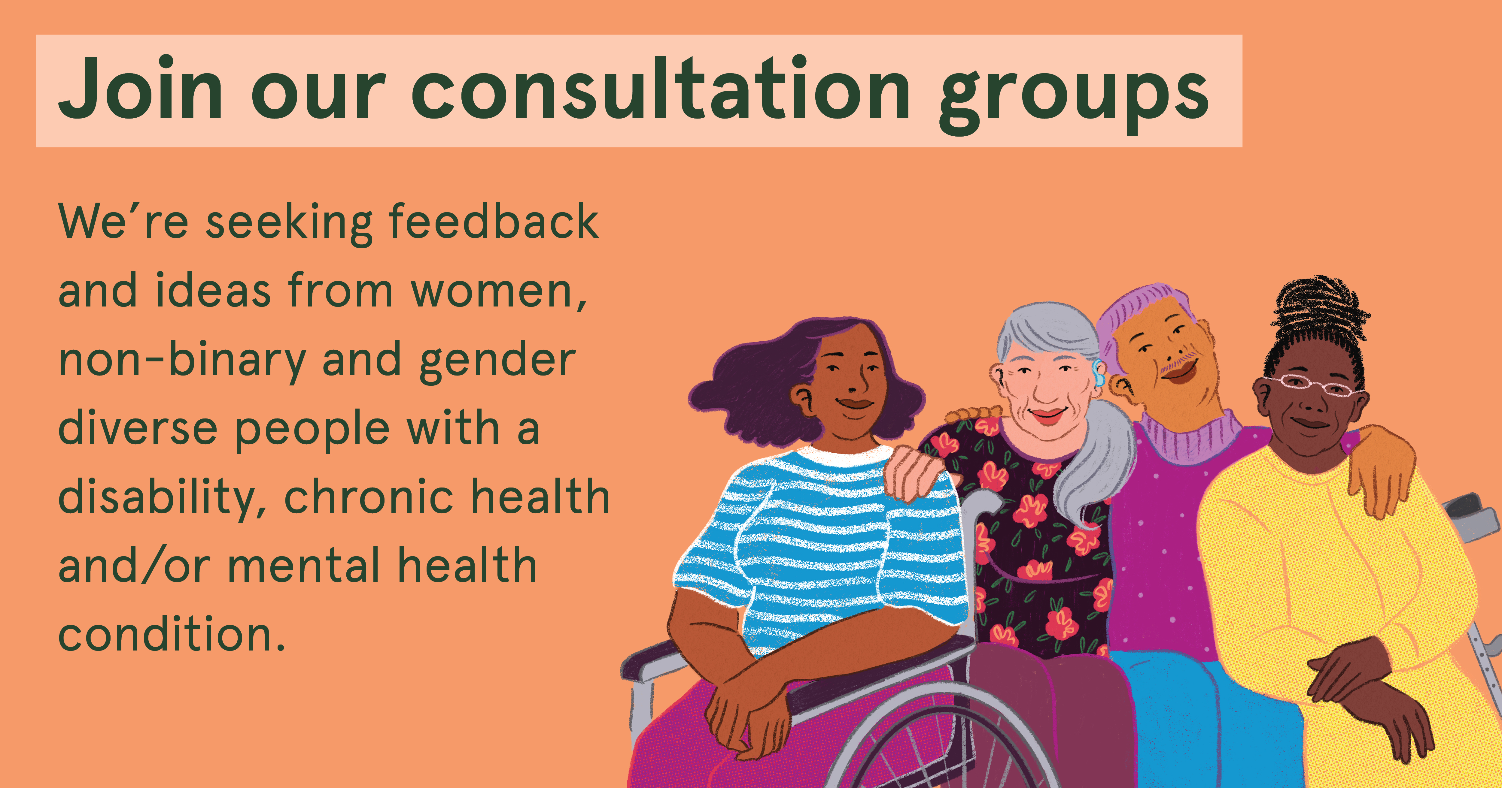 Disability community consultation groups | News & events | Genwest